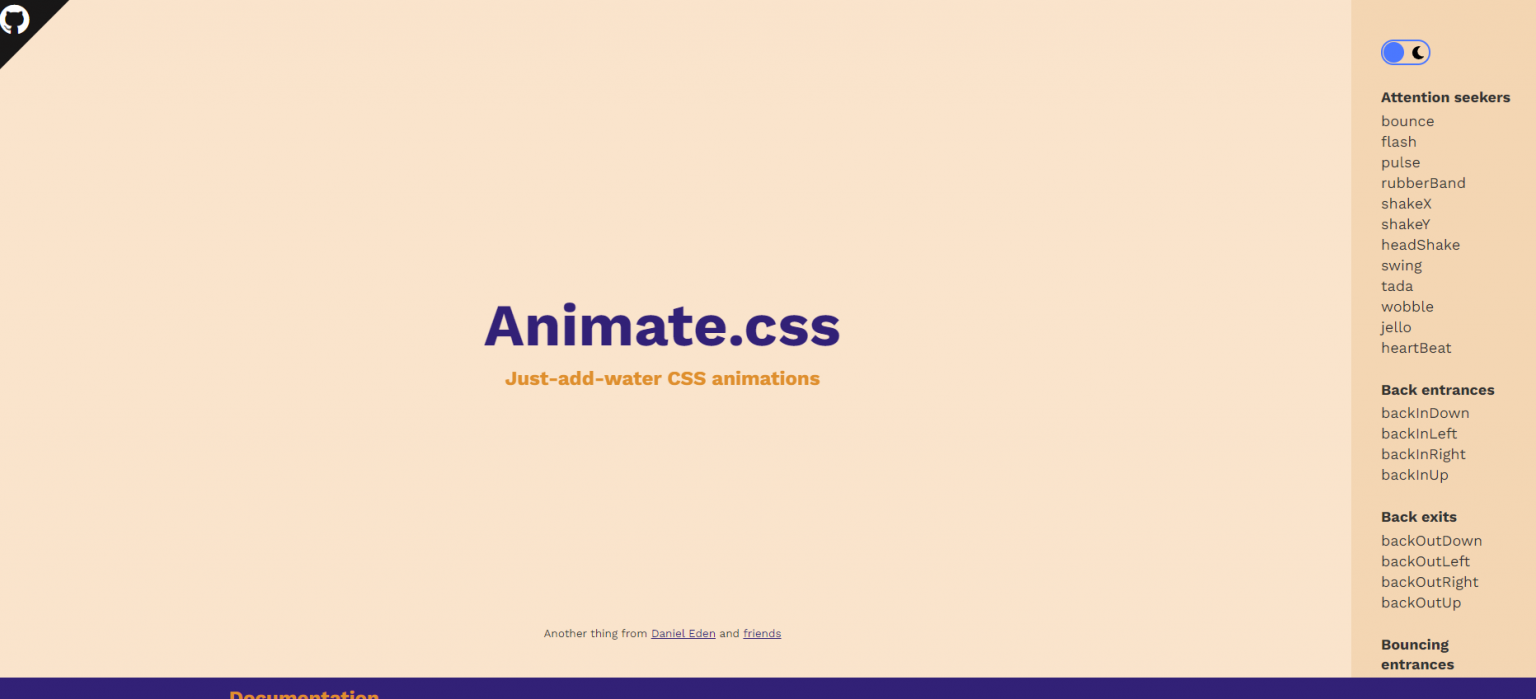 Animating Bricks Slider Content Using Animate.css - UI Depot